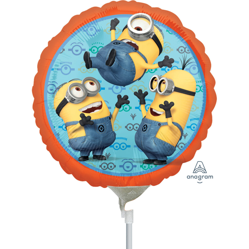 Mini Despicable Me Minions Balloon – Foil – Tons of Fun Balloons