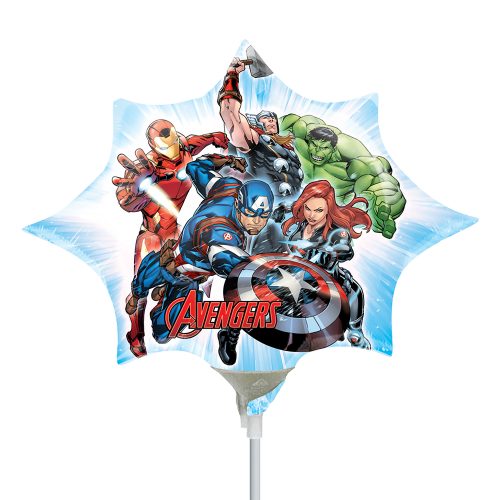 Mini Marvel Avengers Balloon – 14″ Foil – Tons Of Fun Balloons