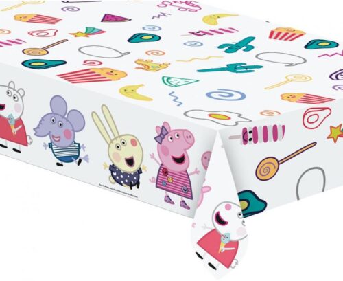 Peppa Pig Plastic Table Cover – 120x180cm – Tons of Fun Balloons